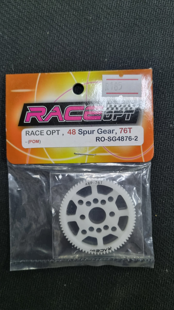 RACE OPT 48P Spur Gear ,76T – PLAYZONE INTERACTIVE