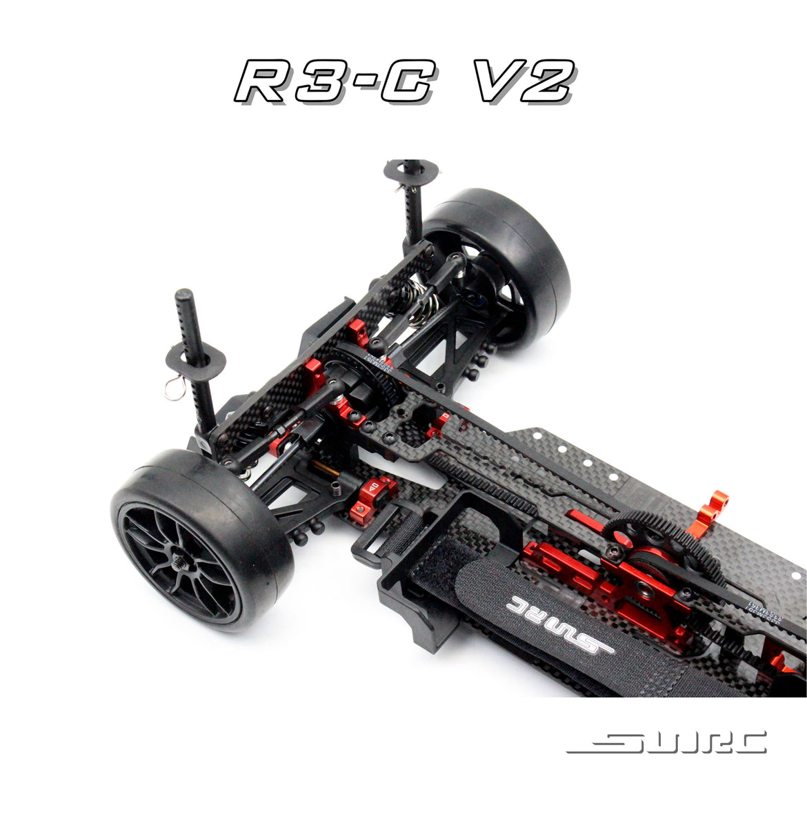 SNRC R3-C V2 1/10 STANDARD CARBON FIBER CENTER ELECTRIC HOUSE FRAME 4W ...