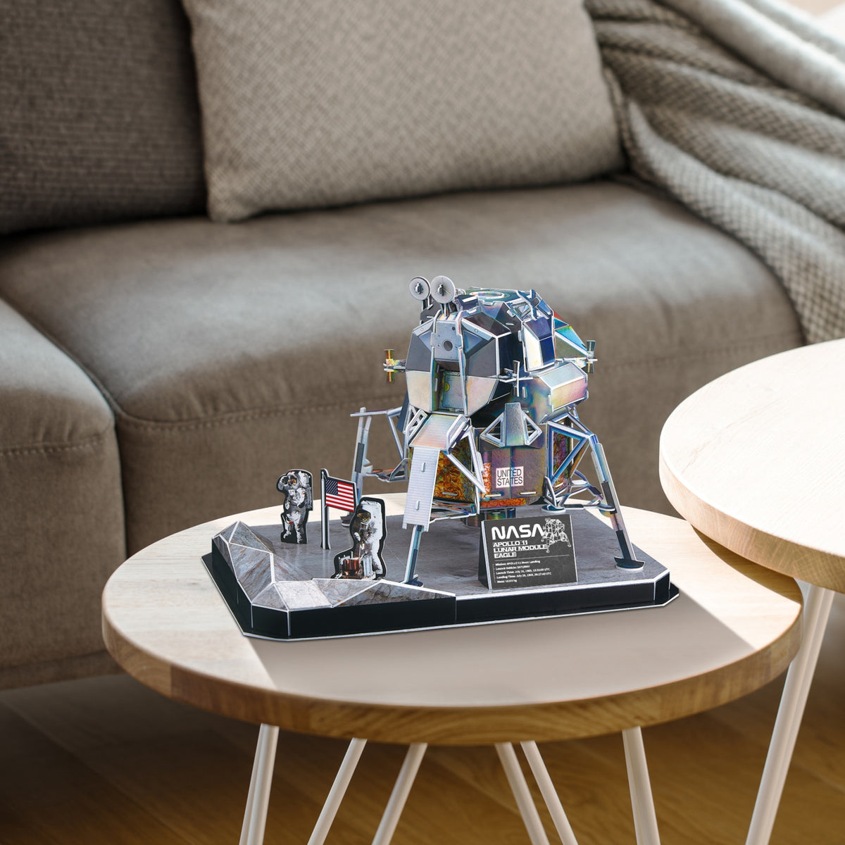 ROBOTIME NASA Apollo 11 Lunar Module Eagle 93pcs 3D Puzzle – PLAYZONE ...