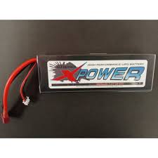 XPower 6800MAH 2S 7.4v 50C LiPo Hard Case Lipo Battery Online Only ...