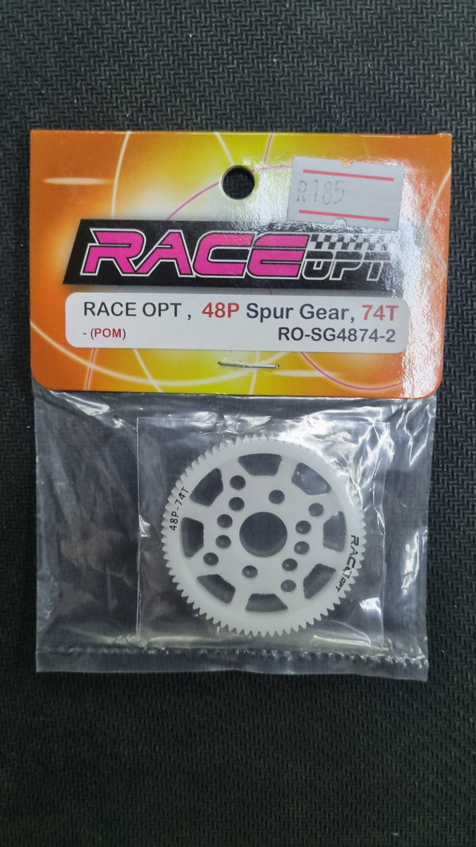 Race Opt 48P Spur Gear , 74T (POM) – PLAYZONE INTERACTIVE