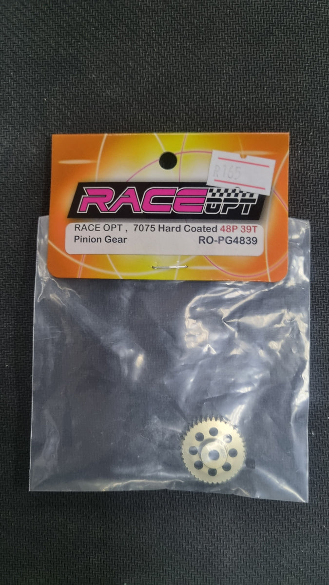 Race opt 7075 Hard coated 48P Pinion Gear 39T – PLAYZONE INTERACTIVE
