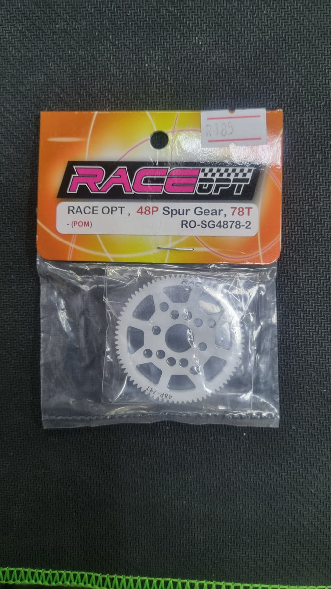 Race Opt 48P Spur Gear , 78T (POM) – PLAYZONE INTERACTIVE