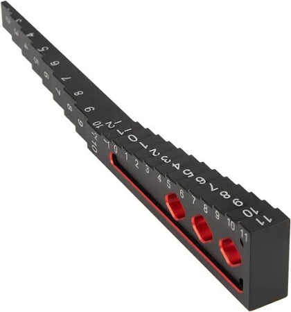 RC MODEL ADJUSTING RULER VGLFTOOL090 TOOL Height/Droop Gauge Aluminium ...