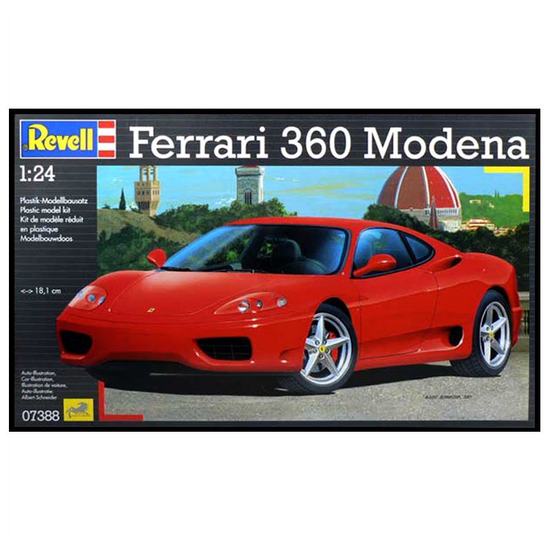 FERRARI 360 MODENA 1/24 MODEL CAR KIT – PLAYZONE INTERACTIVE