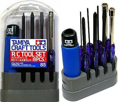 Tamiya #74085 Craft Tools RC Tool 8 pcs – PLAYZONE INTERACTIVE