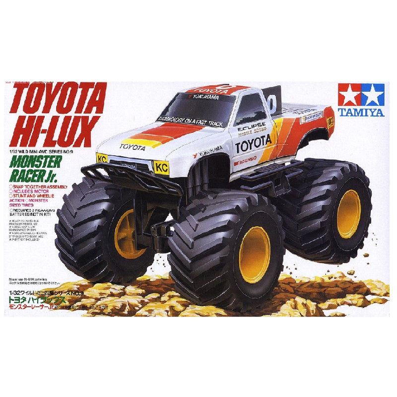 Tamiya Toyota Hi-Lux Jr Monster Truck 1/32 Mini 4wd Plastic model kit ...